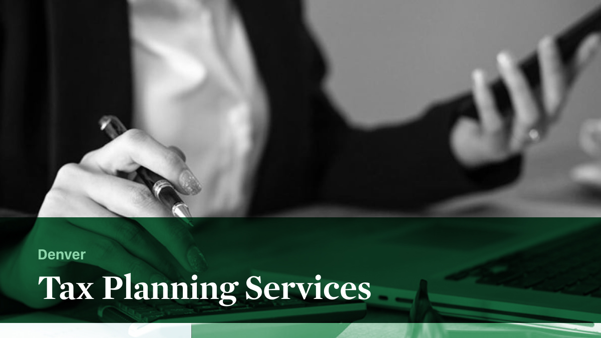 Denver Tax Planning - TCI Wealth